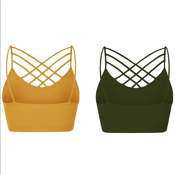 Intimates & Sleepwear | New Set Of Two Strappy Cut Out Bralettes Bra ...
